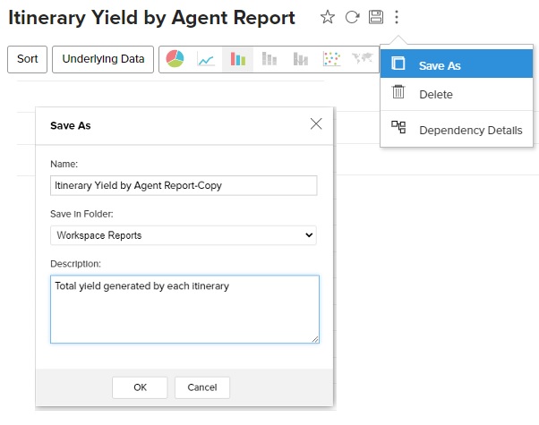 Copying a report - Tourwriter Knowledge Base